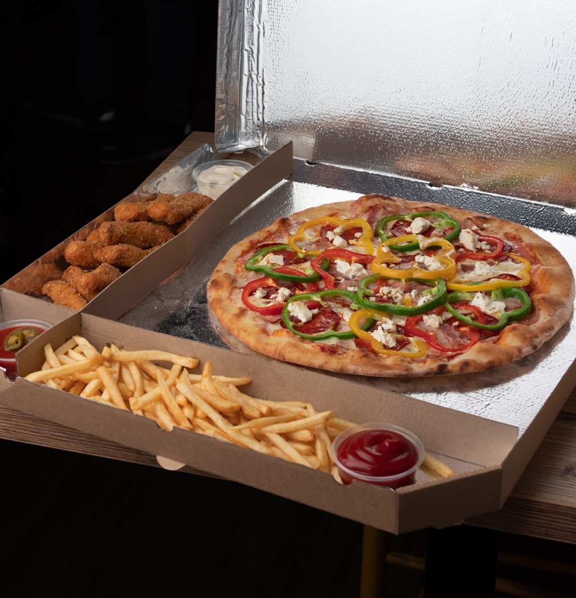 Pizza BOX - Via Gusto - Pizza, Gyros, Burger, Fast Food